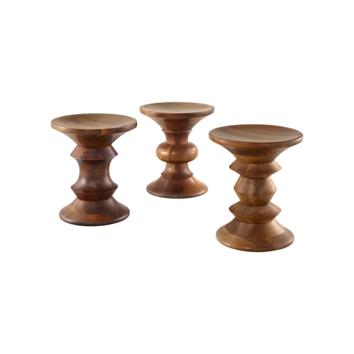 Eames Walnut Stool - Education Snapshots