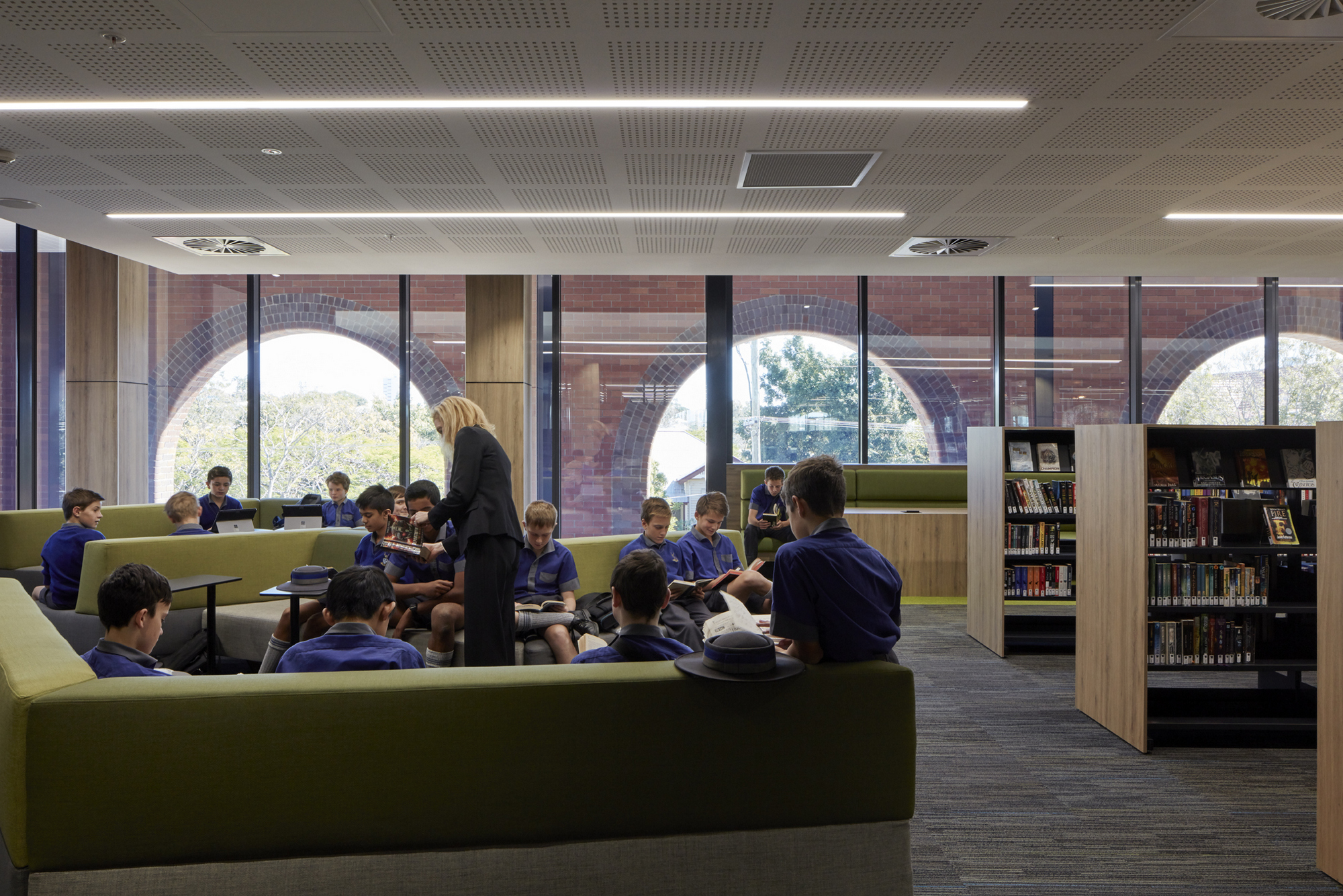 Anglican Church Grammar School - Centenary Library - Education Snapshots