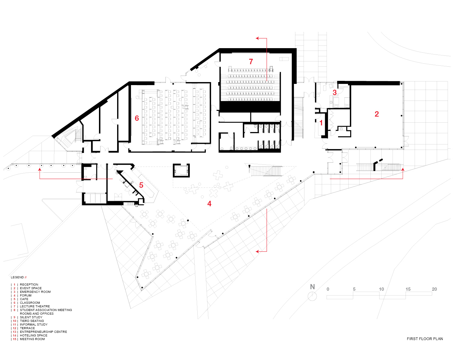 Trent University Student Center - Education Snapshots