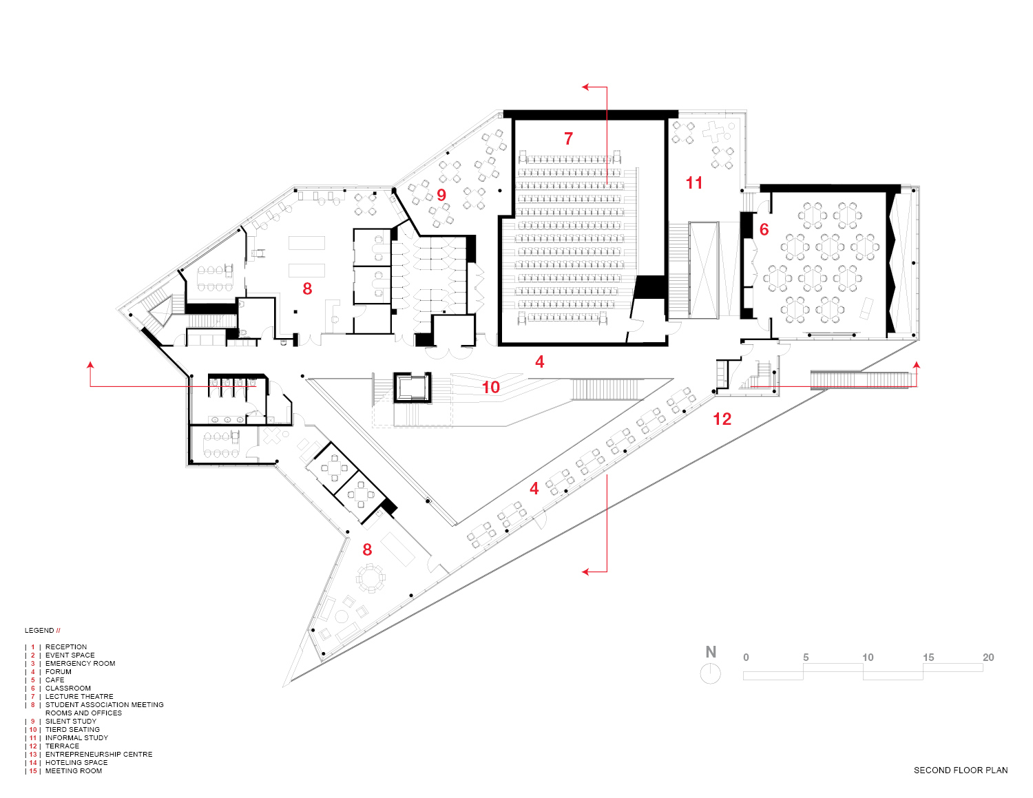 Trent University Student Center - Education Snapshots