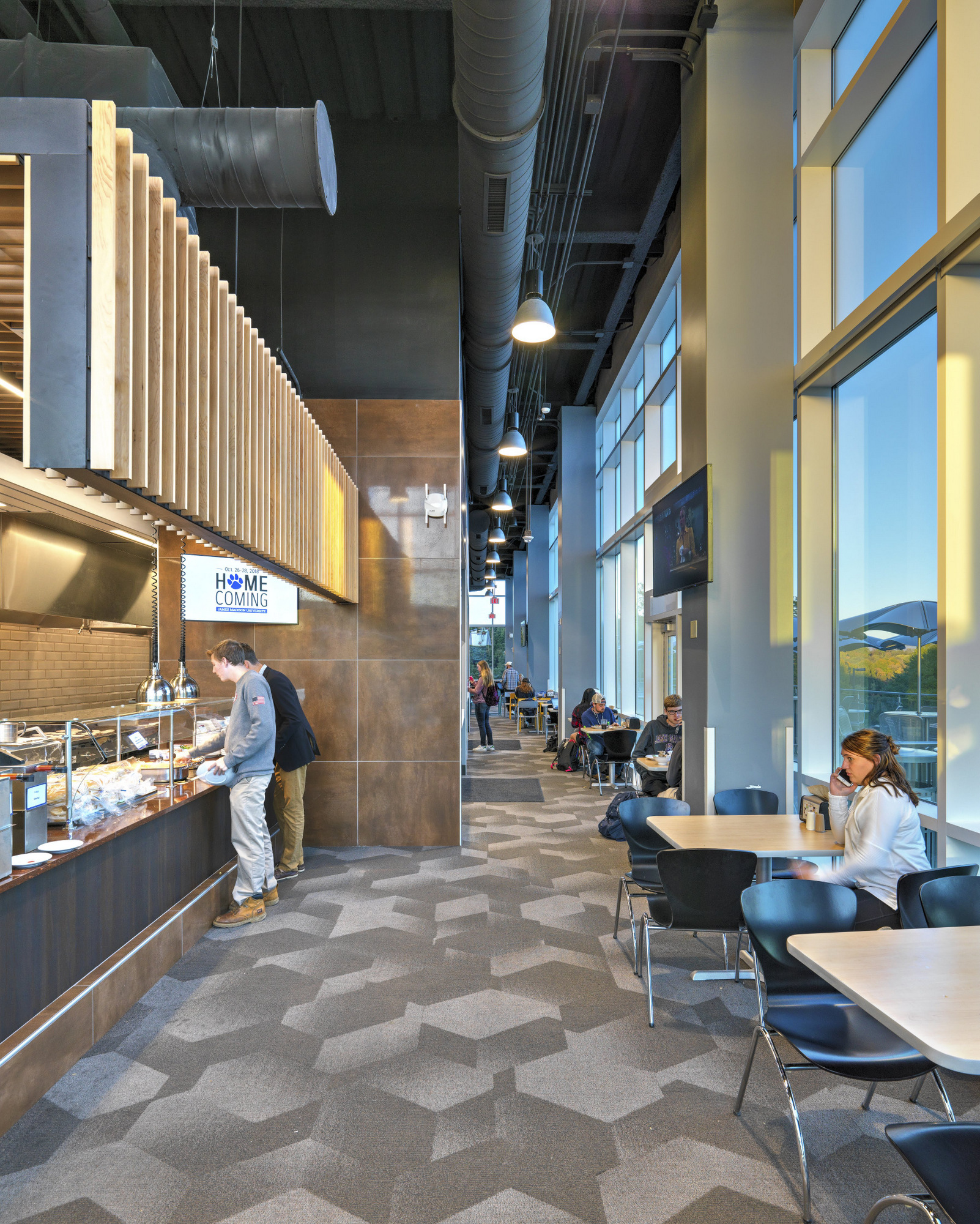 James Madison University - Dining Hall - Education Snapshots