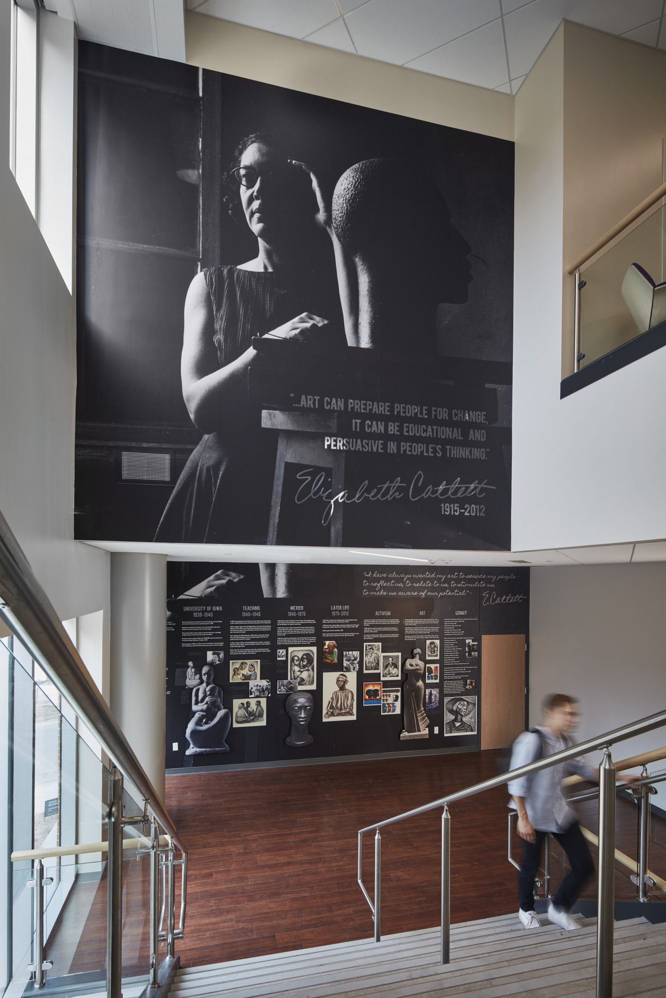 The University of Iowa - Elizabeth Catlett Hall - Education Snapshots