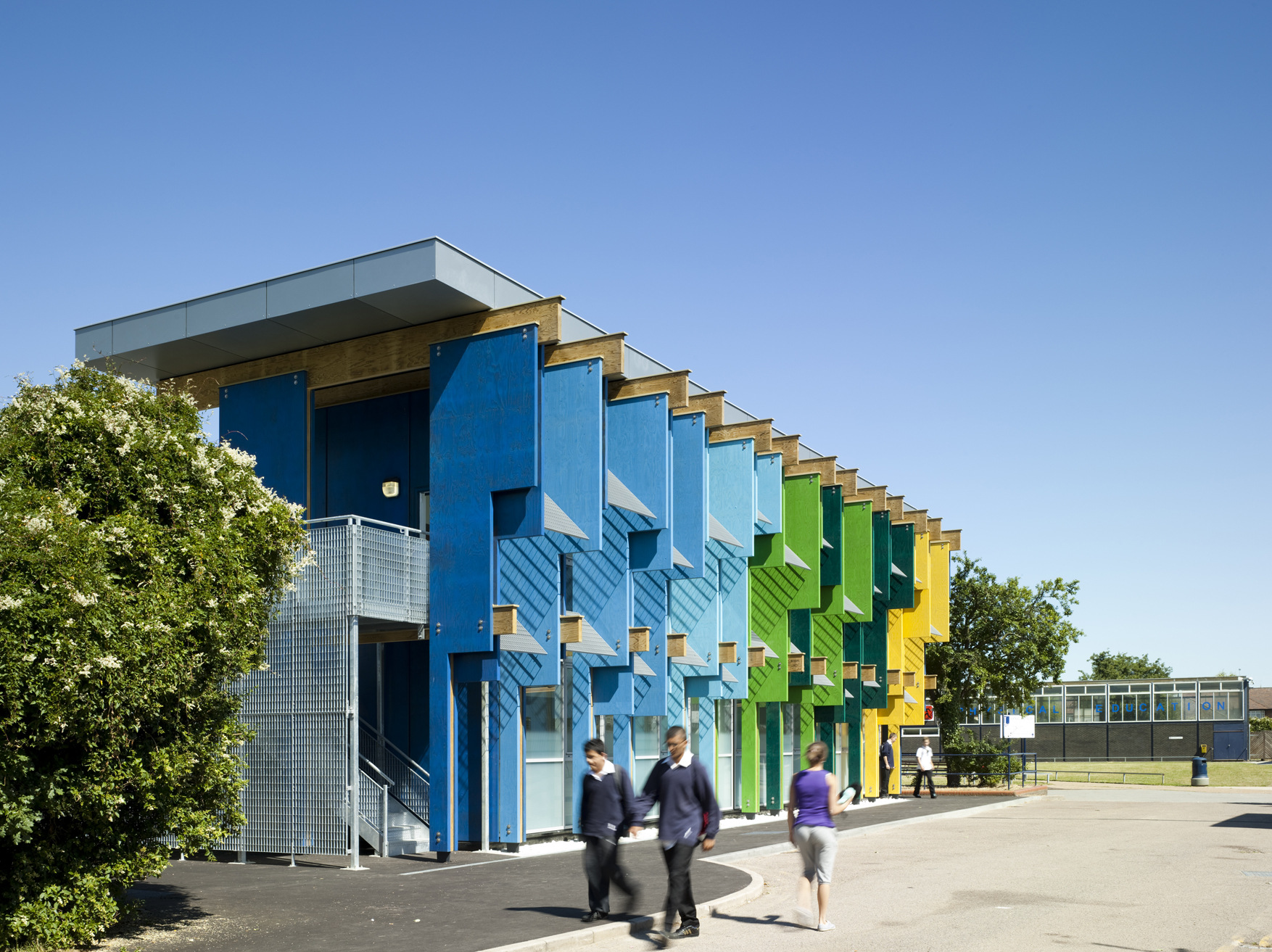 Rivers Academy - New Library Building - Education Snapshots