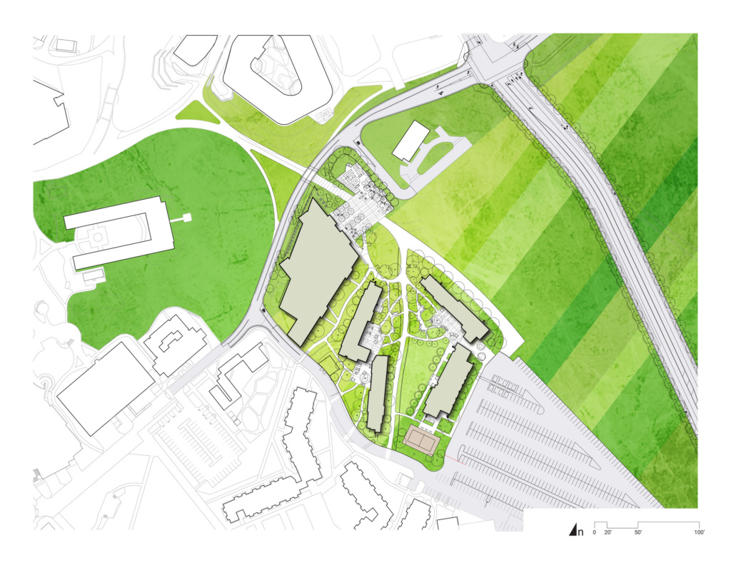 Cal Poly Pomona - Student Housing Phase I & Dining Commons - Education ...
