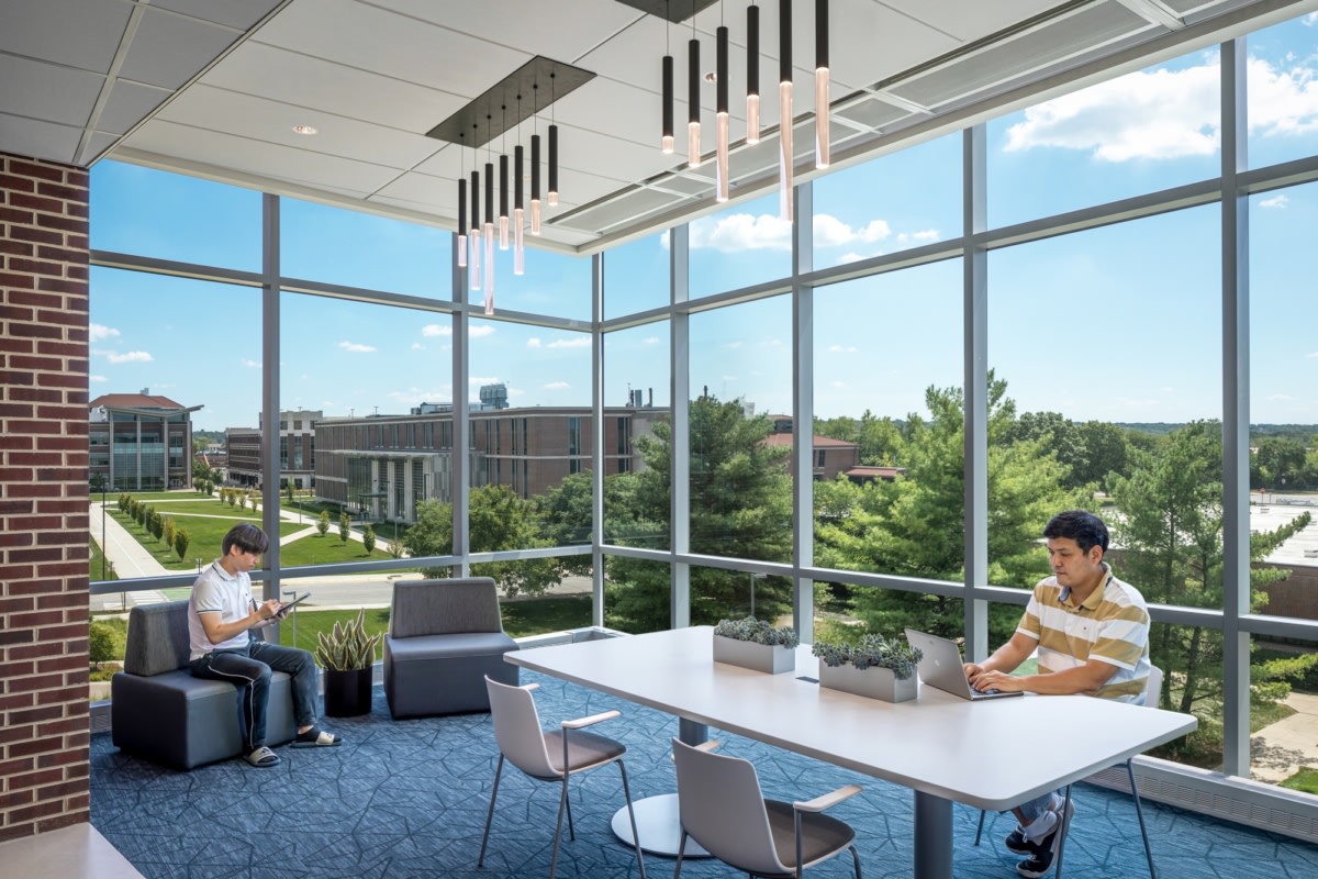 Purdue University - Martin C. Jischke Hall Innovation Wing - Education ...