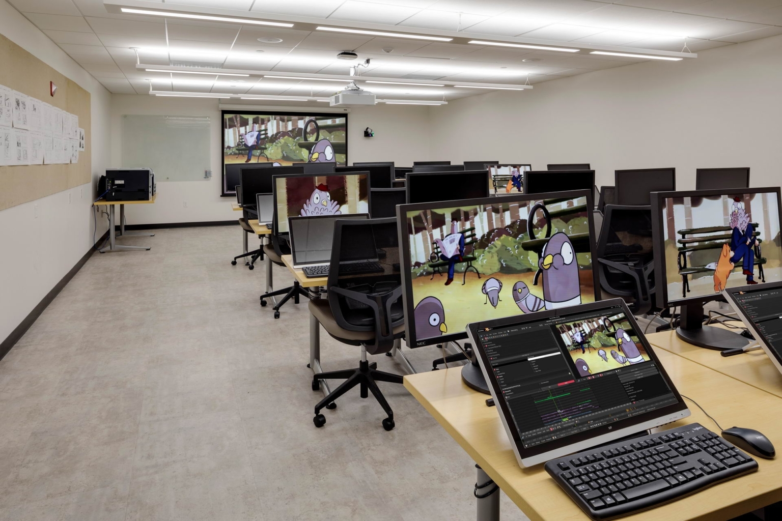 Lesley University - Animation Studio - Education Snapshots