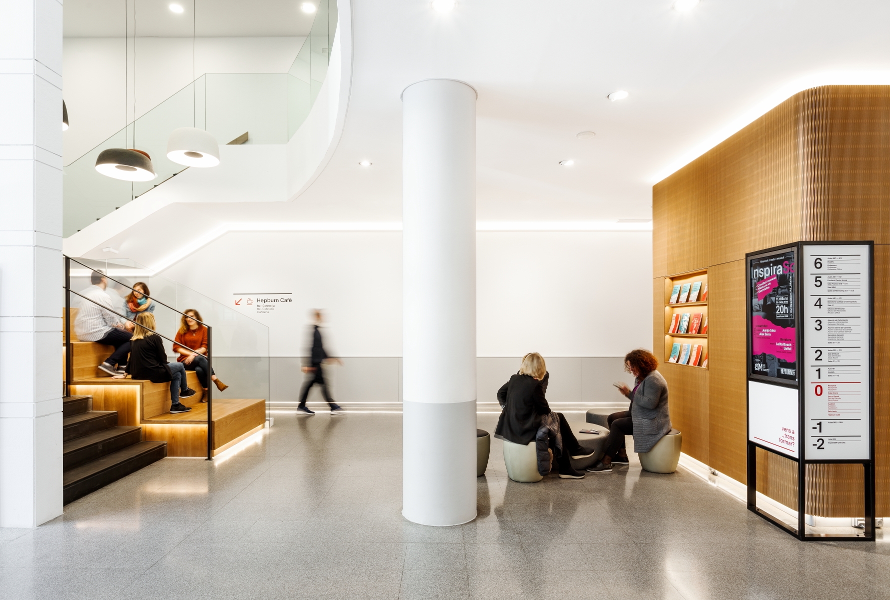 Pompeu Fabra University - Hall BSM - Education Snapshots