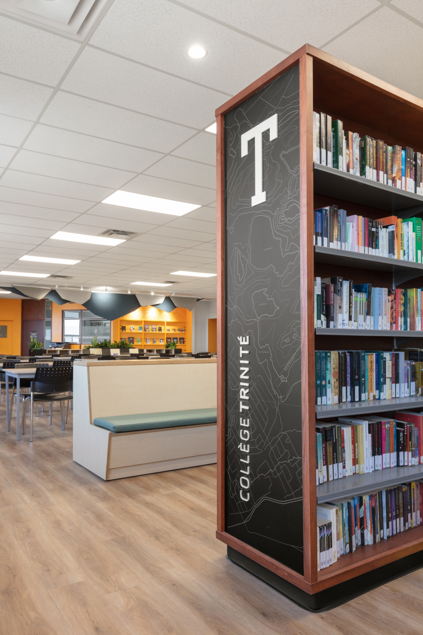 Collège Trinité Library - Education Snapshots