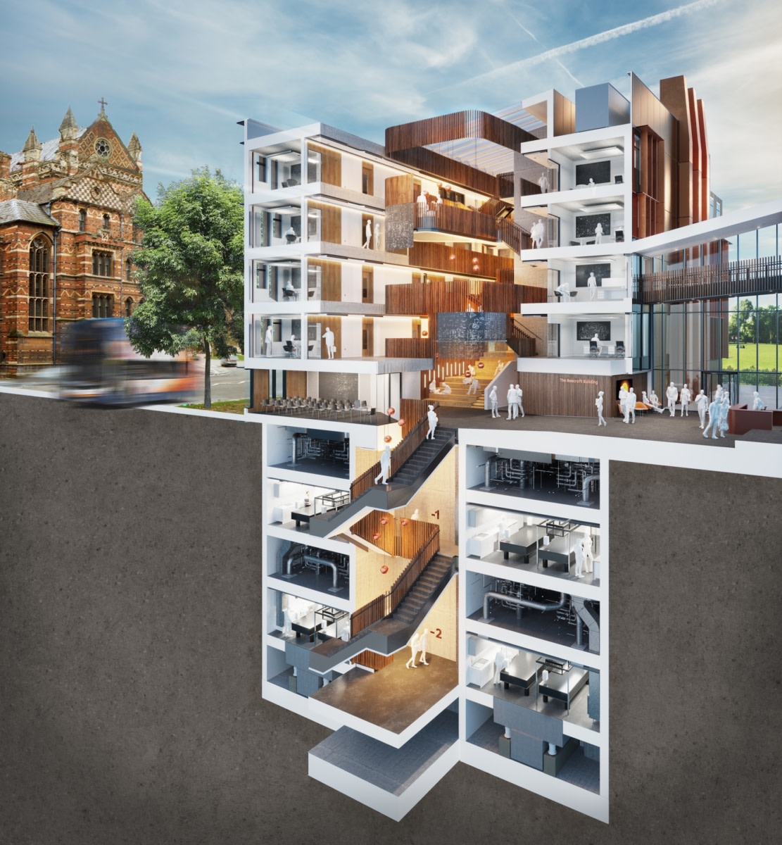 The University of Oxford - The Beecroft Building, Department of Physics ...