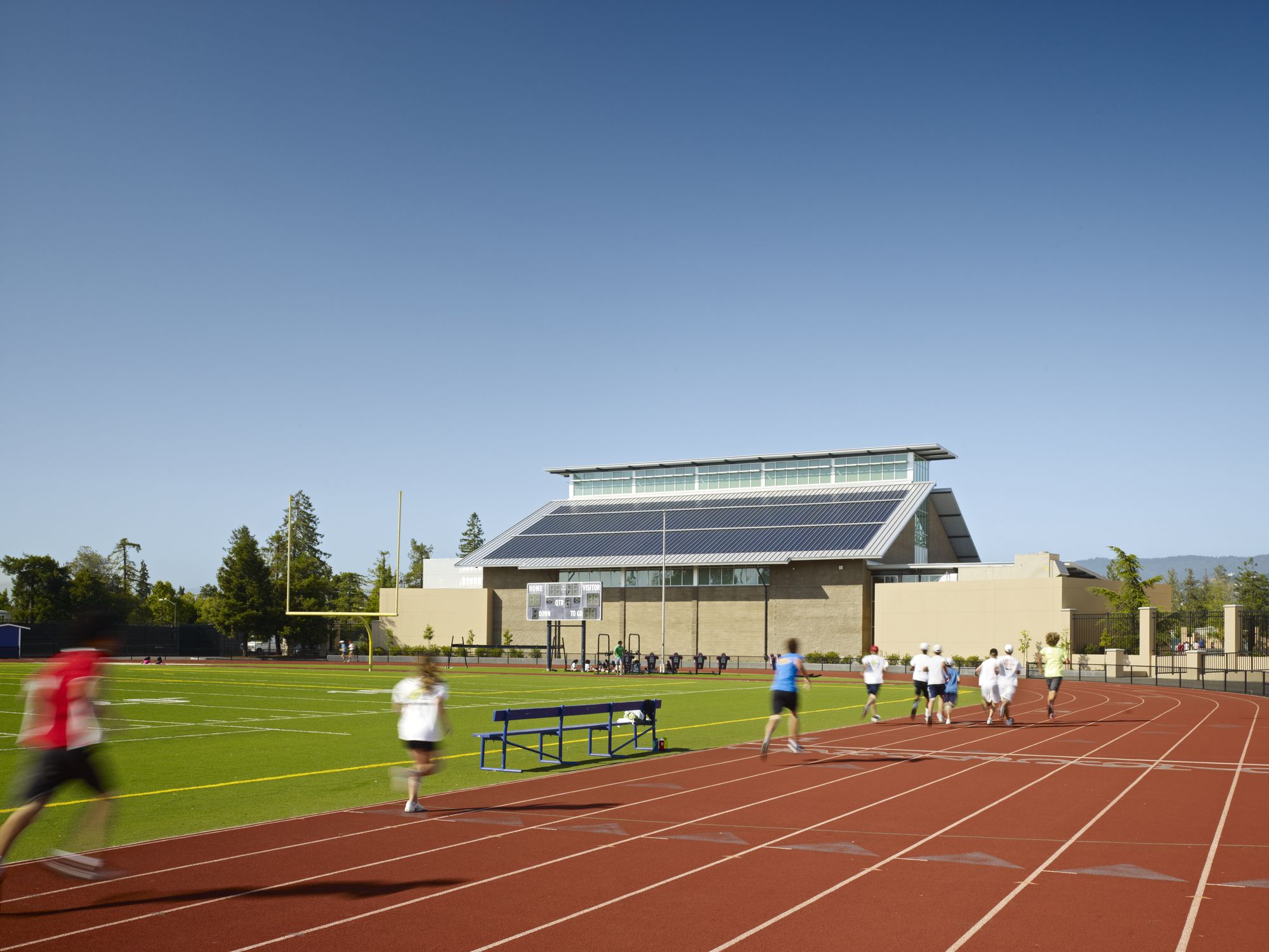 Sequoia High School Gymnasium - Education Snapshots