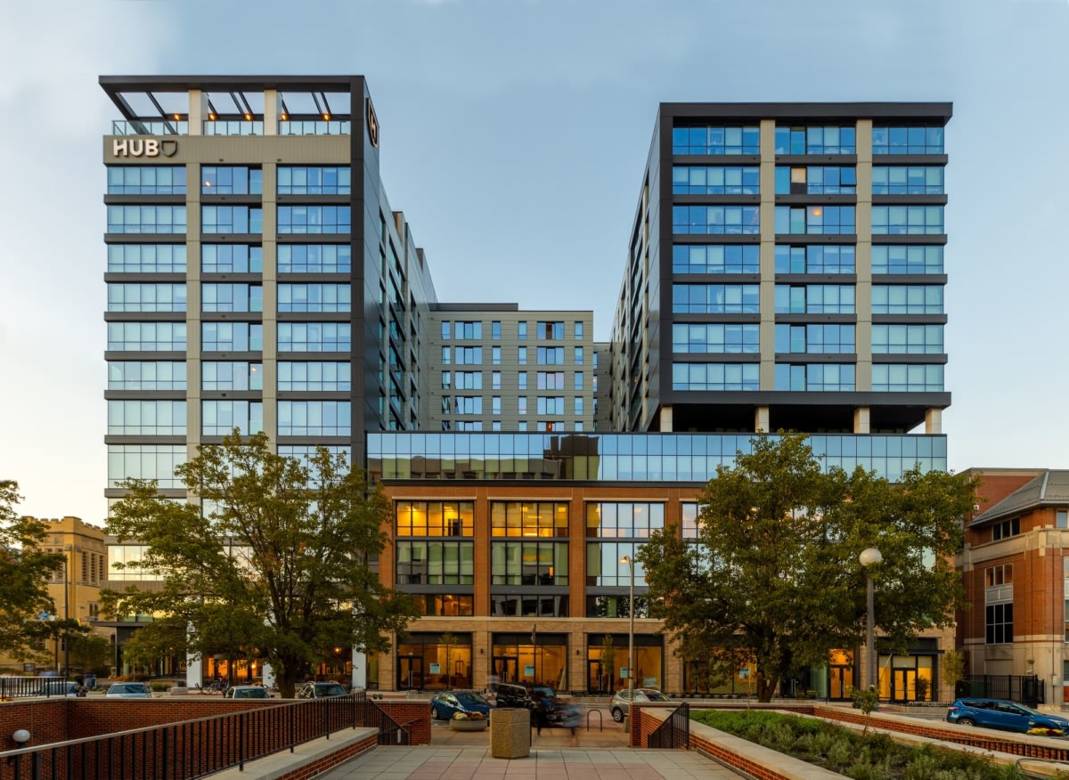 Hub Champaign Daniel Student Residence - Education Snapshots