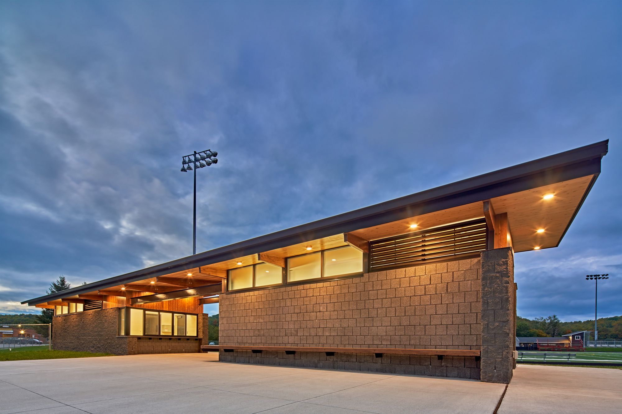 Glen Lake Community Schools - Team Rooms, Gatehouse and Tennis Complex ...