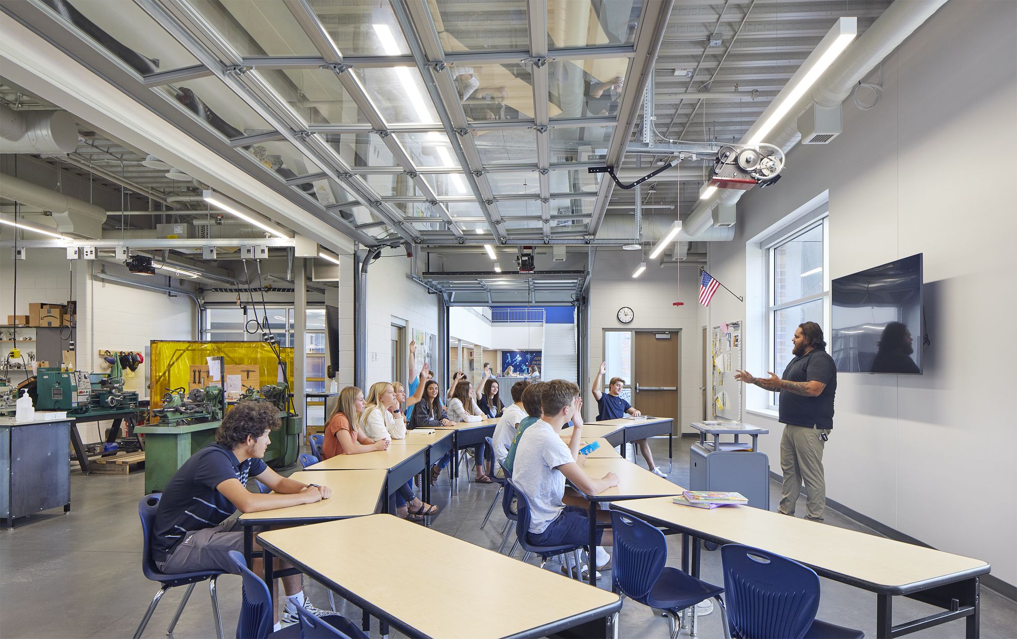 Cathedral High School - STEAM Addition - Education Snapshots