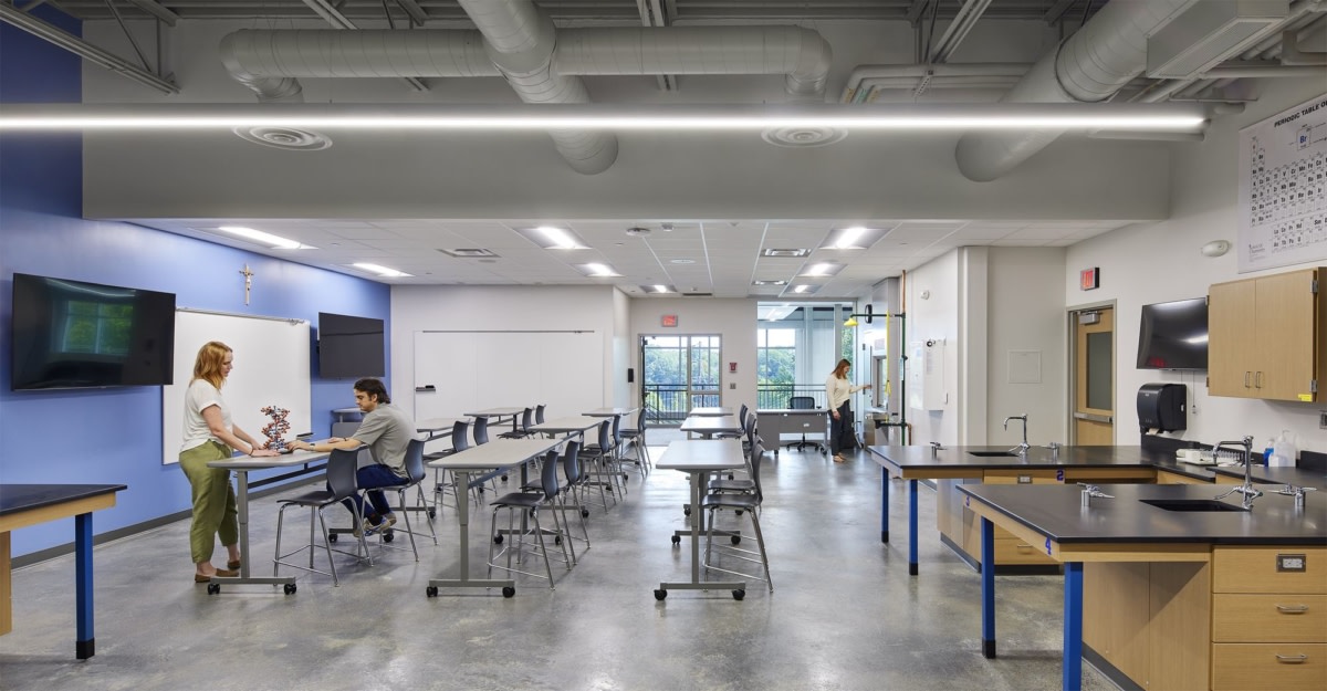 Cathedral High School - STEAM Addition - Education Snapshots