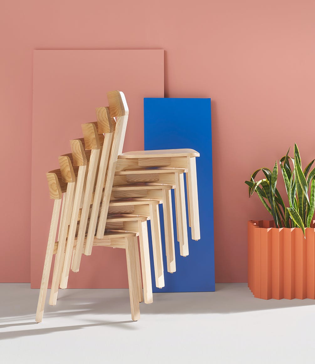 Stackton Wood Stacking Chair - Education Snapshots