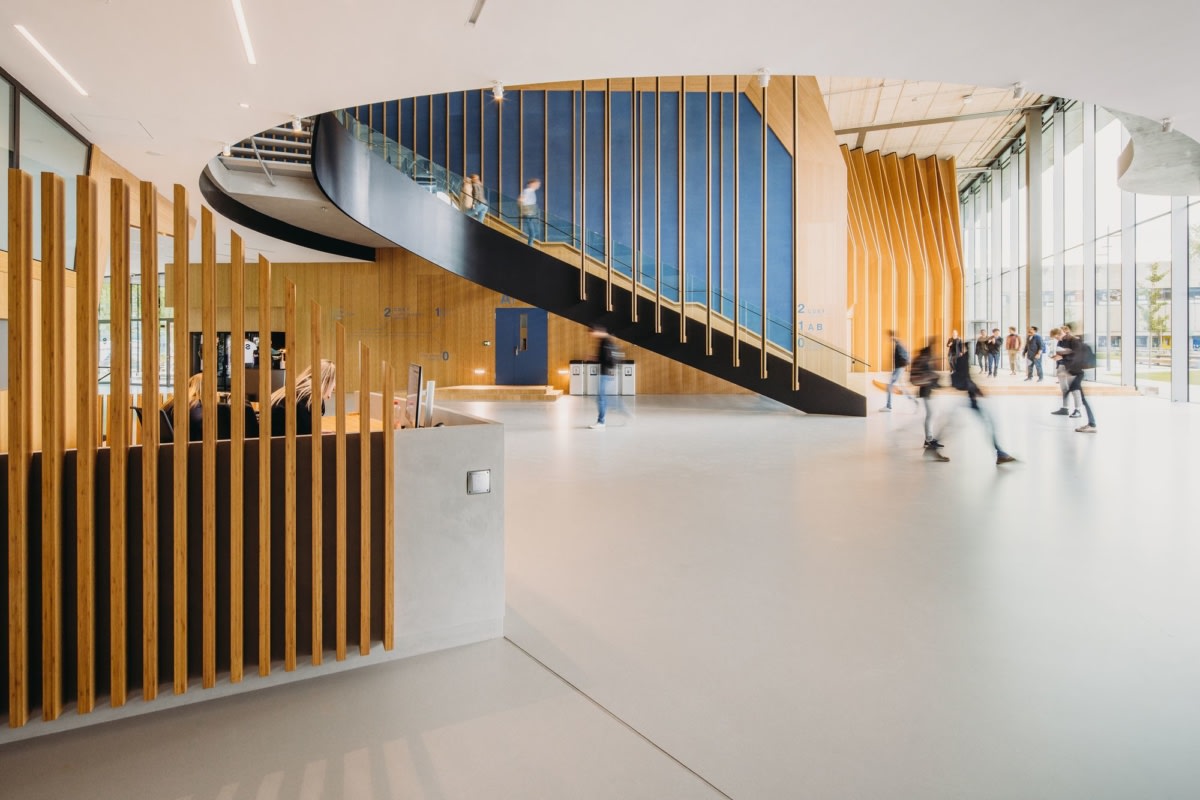 Tu Delft Echo Energy Generating Interfaculty Teaching Building Education Snapshots
