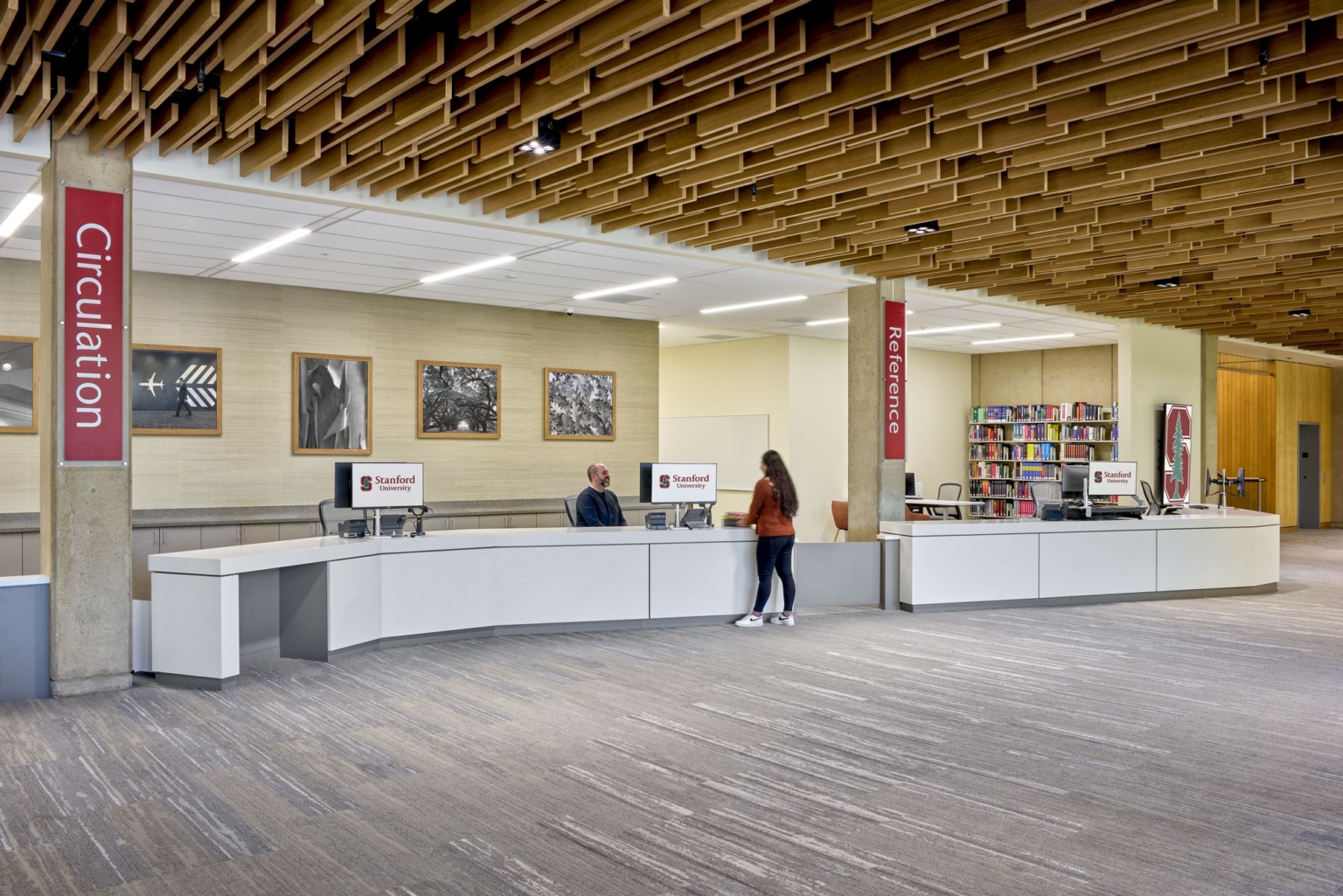 Stanford University - Green Library, East Wing - Education Snapshots