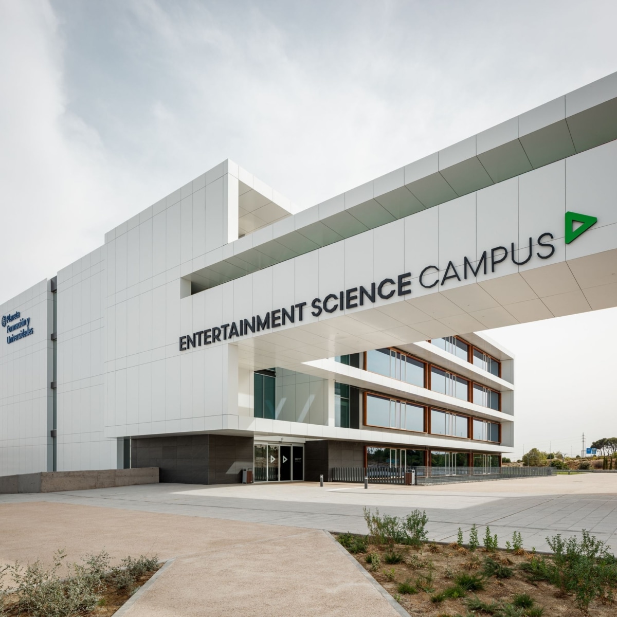 Atrium of Entertainment Science Campus in Madrid - Education Snapshots