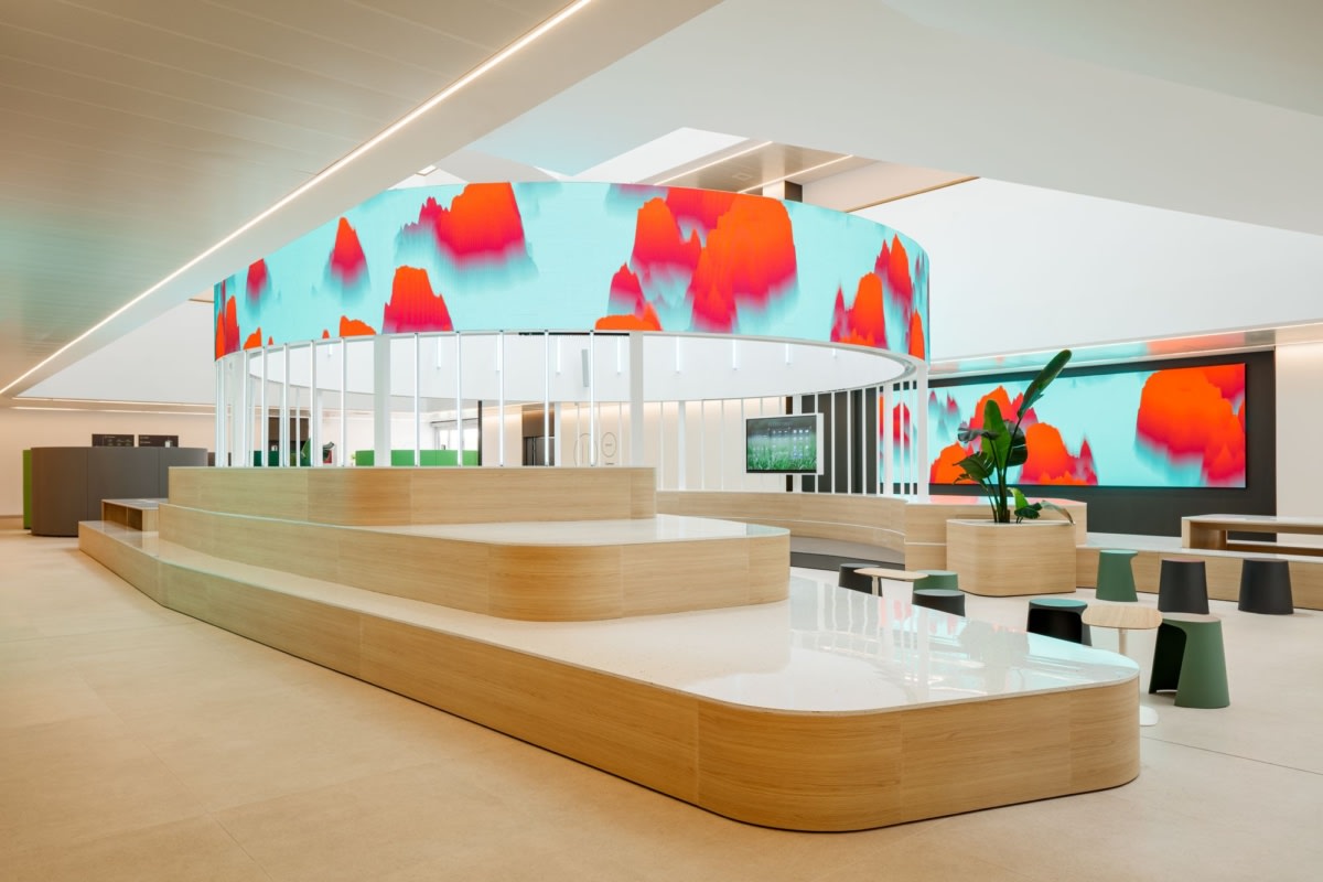 Atrium of Entertainment Science Campus in Madrid - Education Snapshots