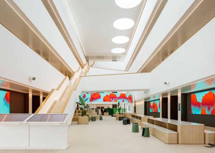 Atrium of Entertainment Science Campus in Madrid - Education Snapshots