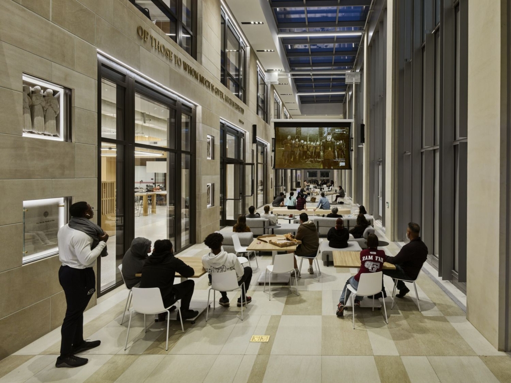 Fordham University - Father McShane Student Center - Education Snapshots