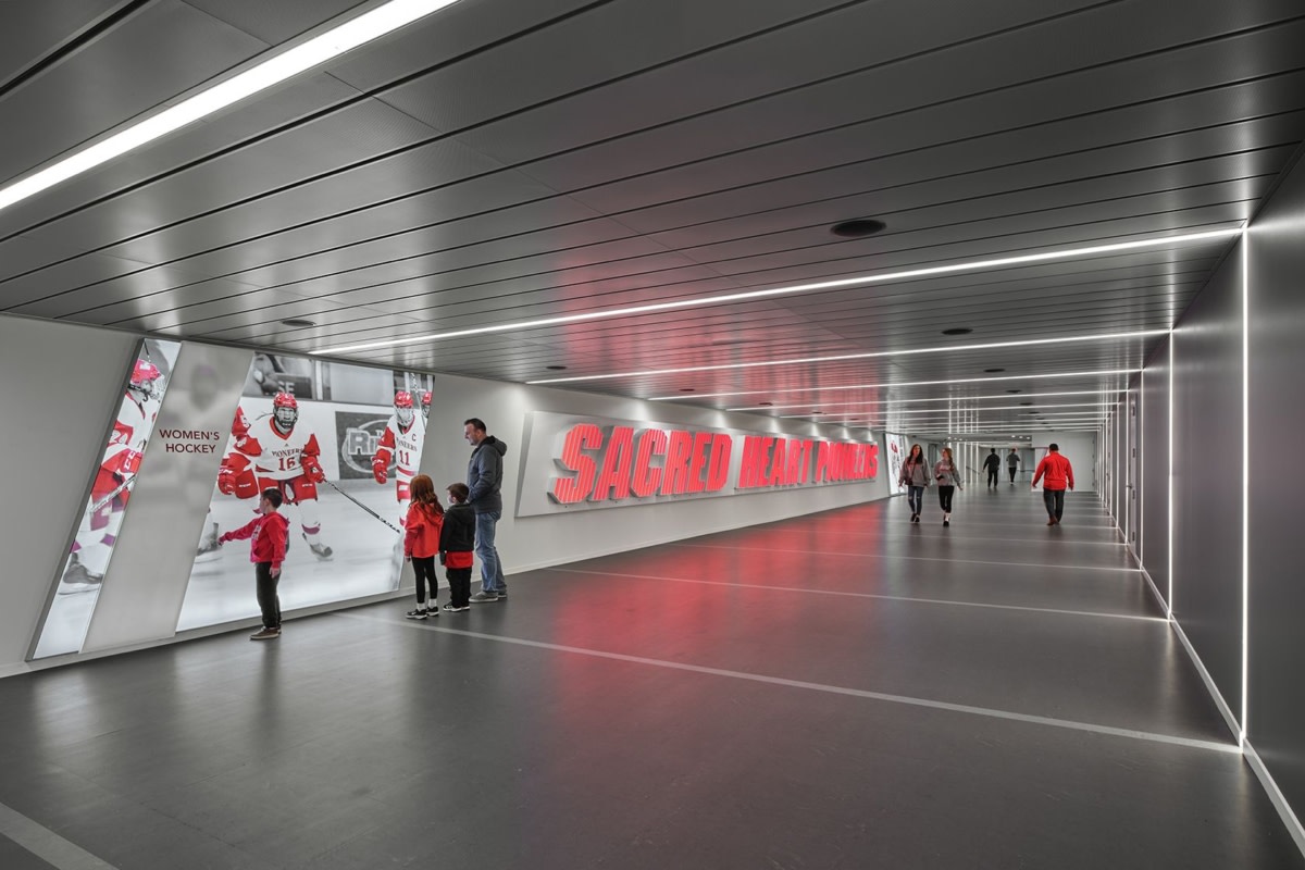 Sacred Heart University - Martire Family Arena - Education Snapshots