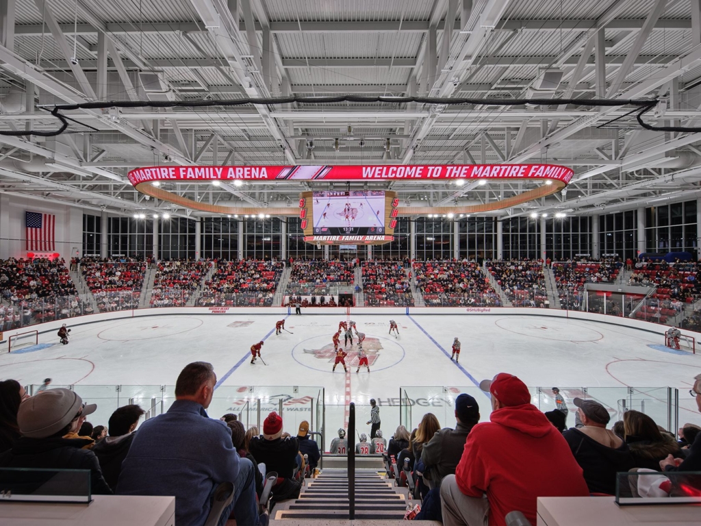 Sacred Heart University - Martire Family Arena - Education Snapshots