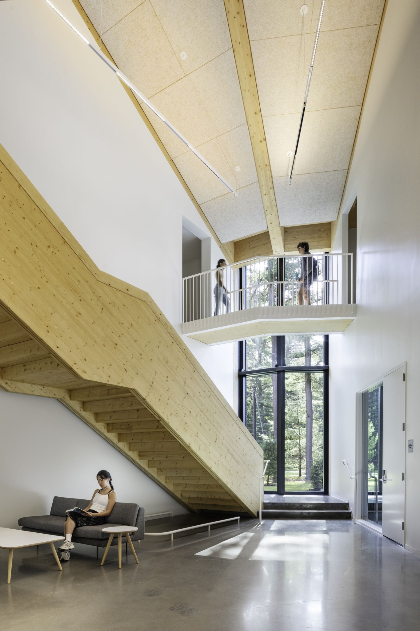 Bowdoin College - Barry Mills Hall and the John and Lile Gibbons Center ...