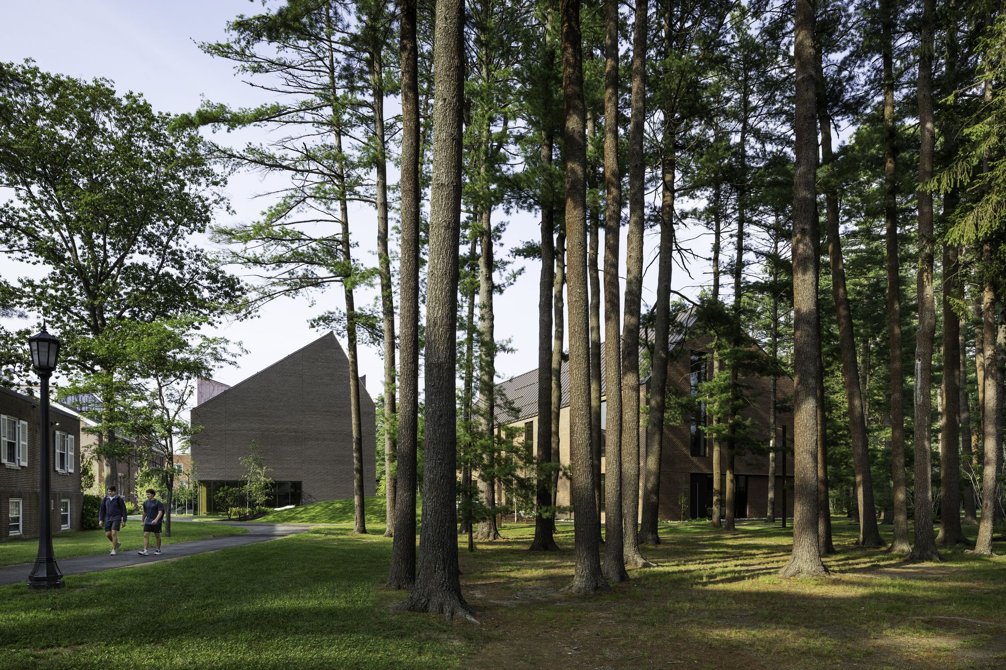 Bowdoin College - Barry Mills Hall and the John and Lile Gibbons Center ...
