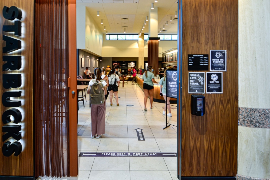 Texas State University - Alkek Library Starbucks Cafe - Education Snapshots