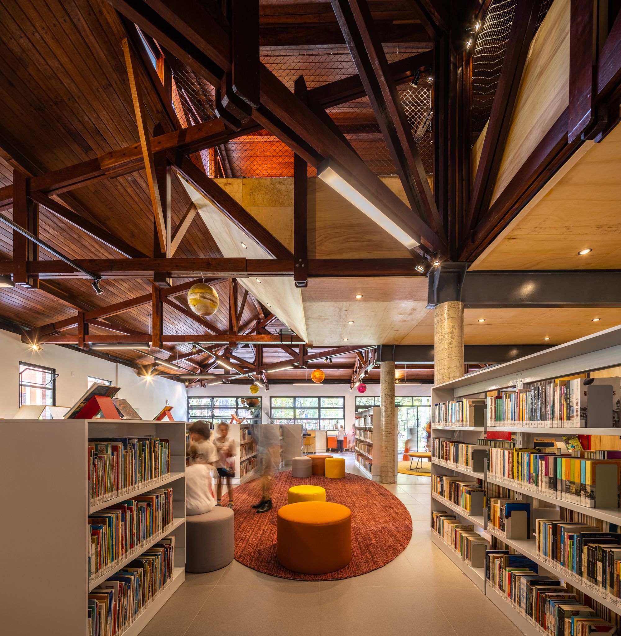 Santa Maria School - Padre Moreau Library - Education Snapshots