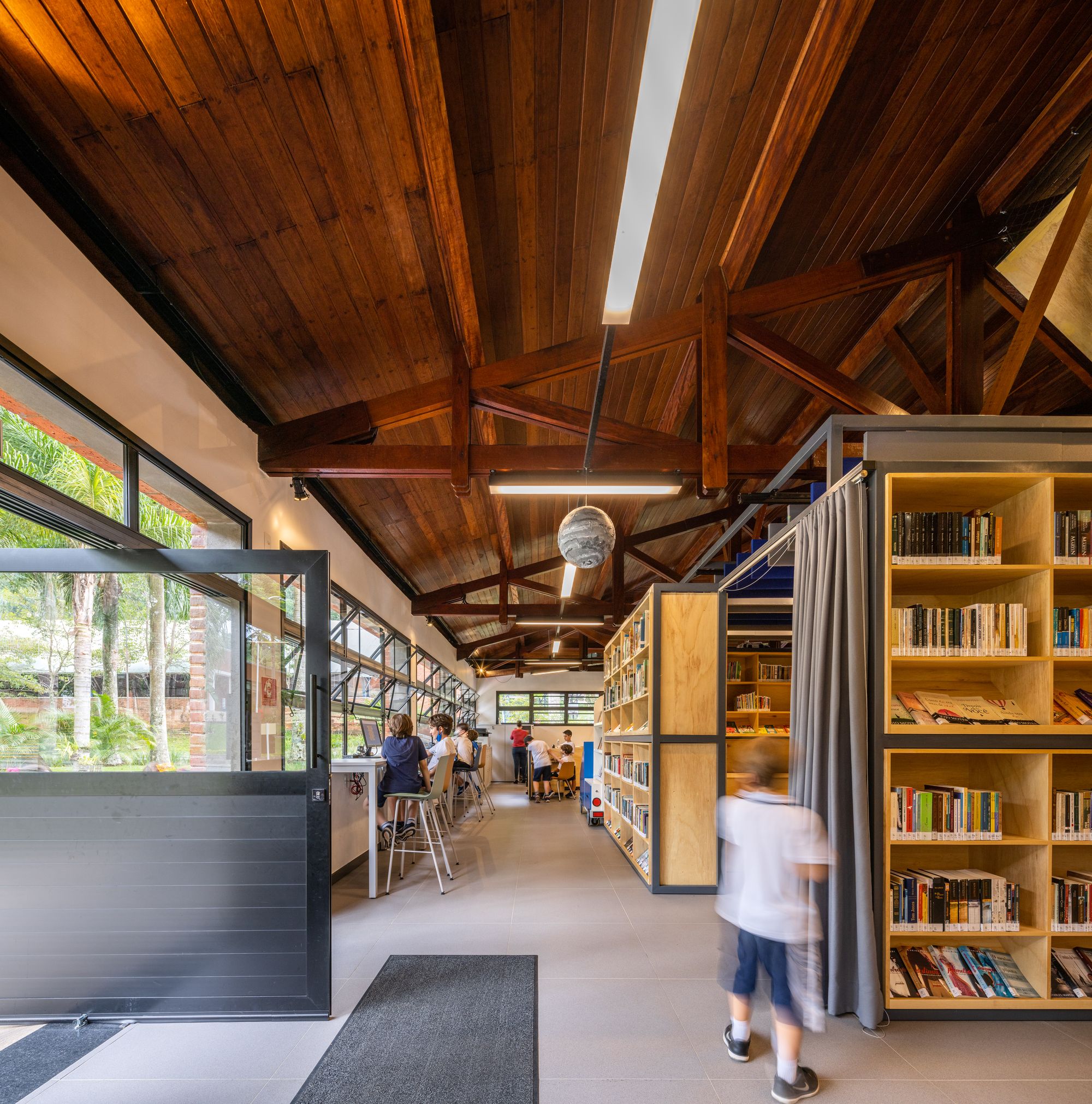 Santa Maria School - Padre Moreau Library - Education Snapshots