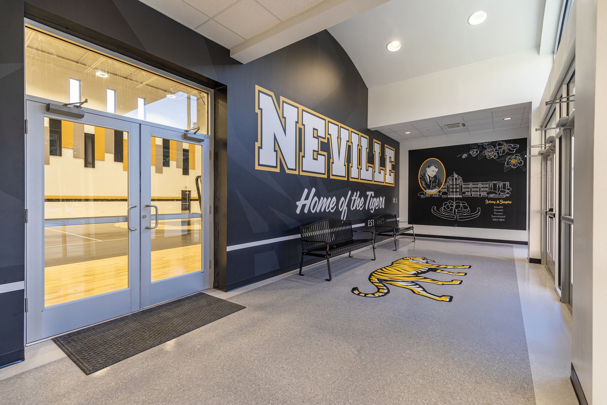 Neville High School Band Room and Gym Expansion - Education Snapshots