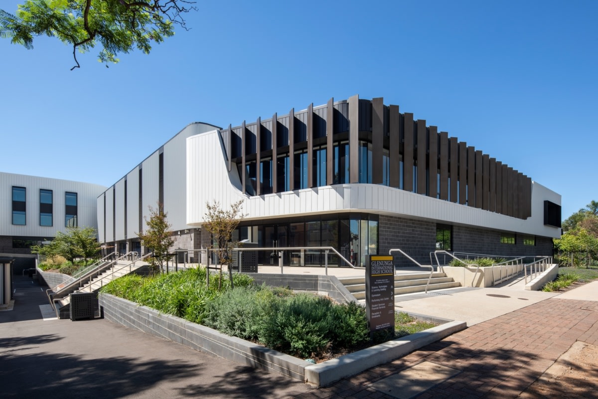 Glenunga International High School Learning Building & Gymnasium ...