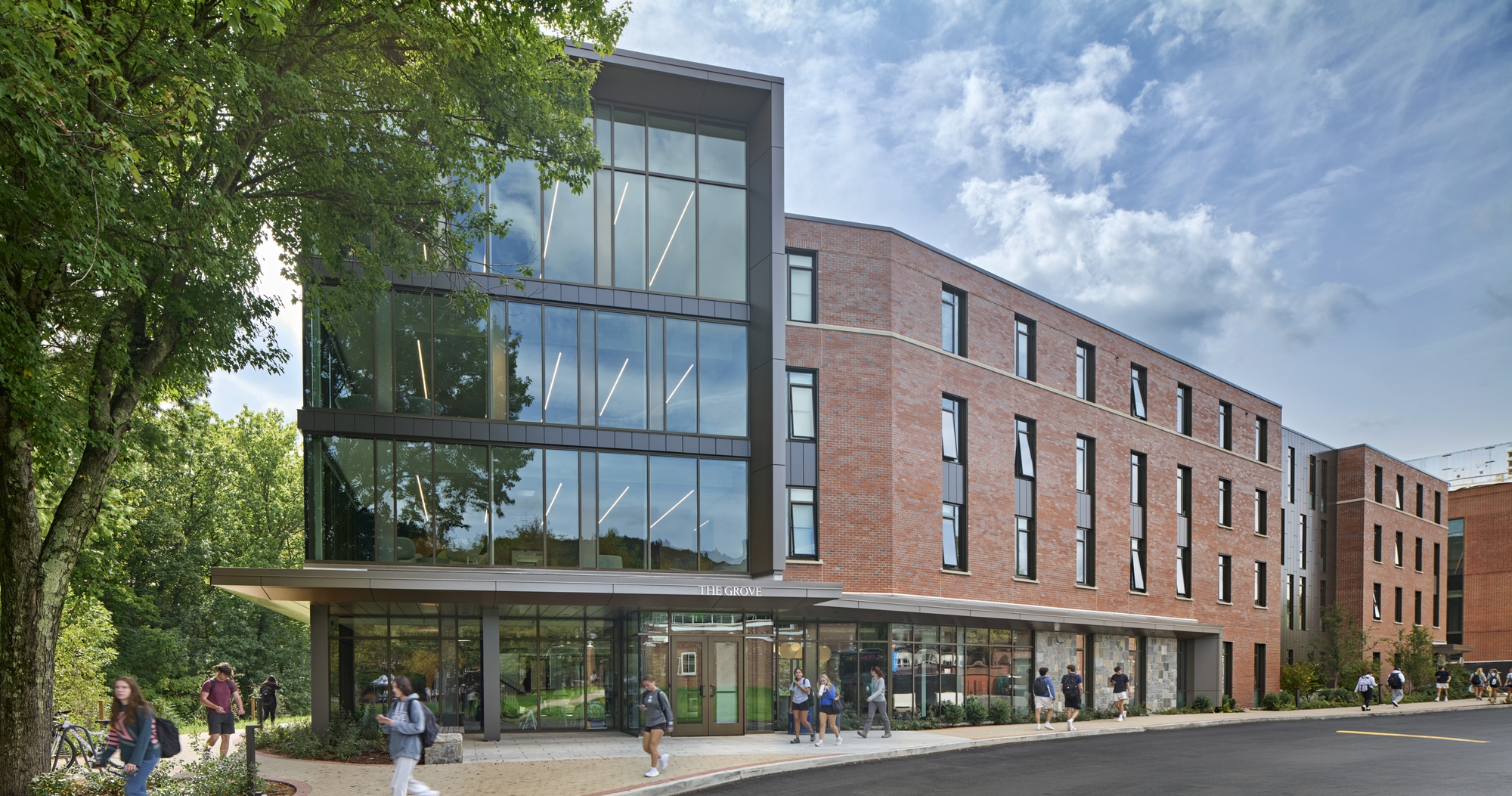 Quinnipiac University - The Grove Residence Hall - Education Snapshots