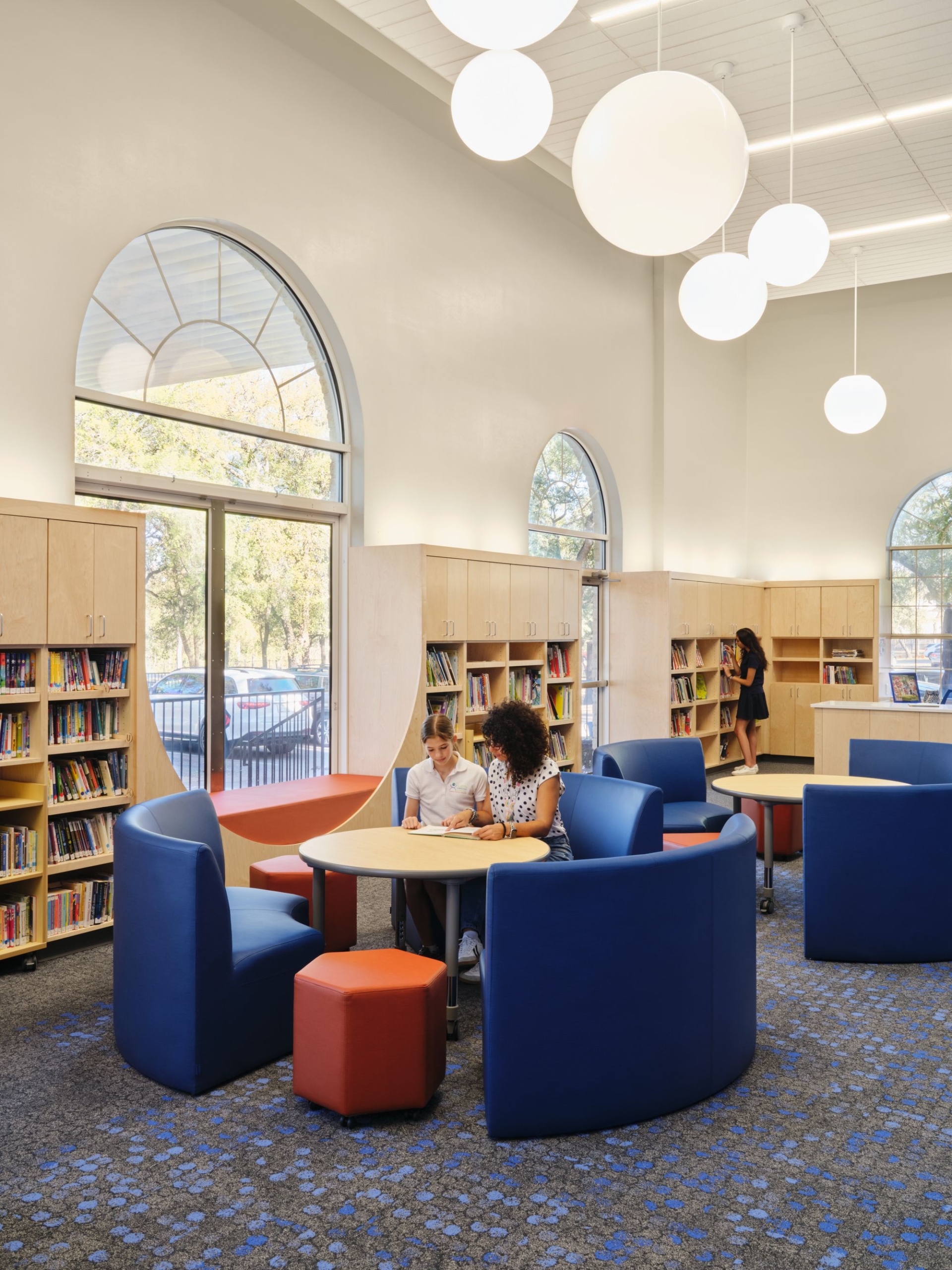 Austin International School Library Renovation - Education Snapshots