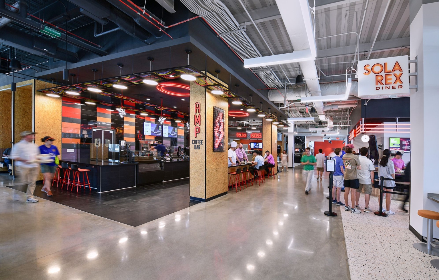 Virginia Tech - Hitt Hall Dining Facility - Education Snapshots