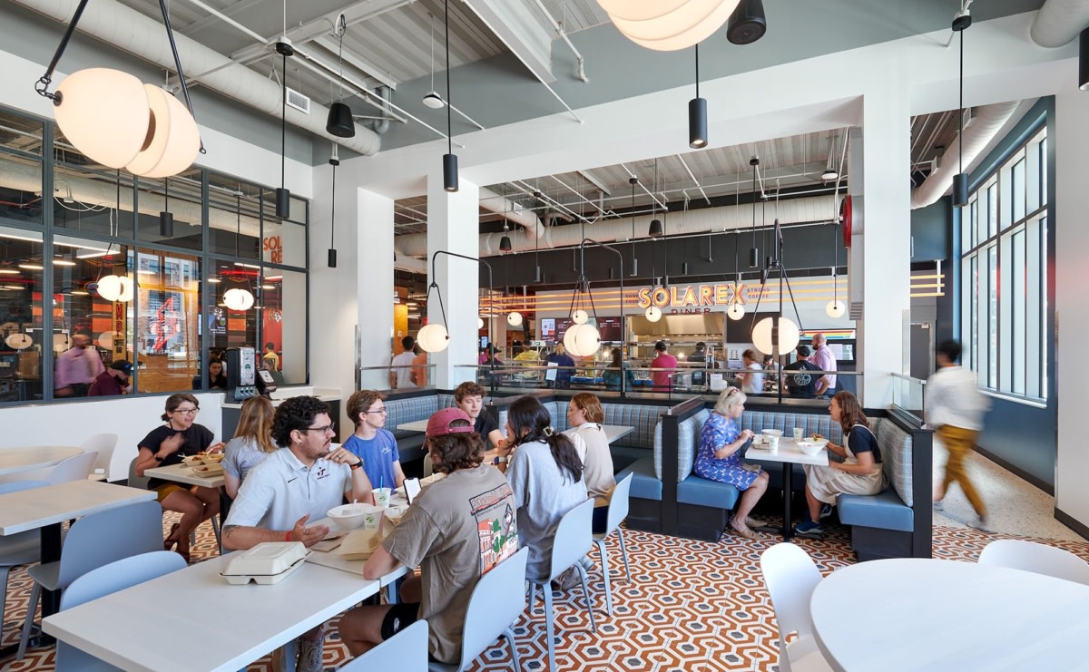 Virginia Tech - Hitt Hall Dining Facility - Education Snapshots