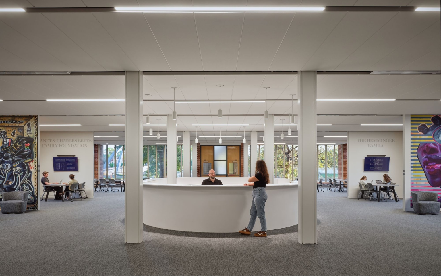 Theodore Roosevelt High School Library - Education Snapshots