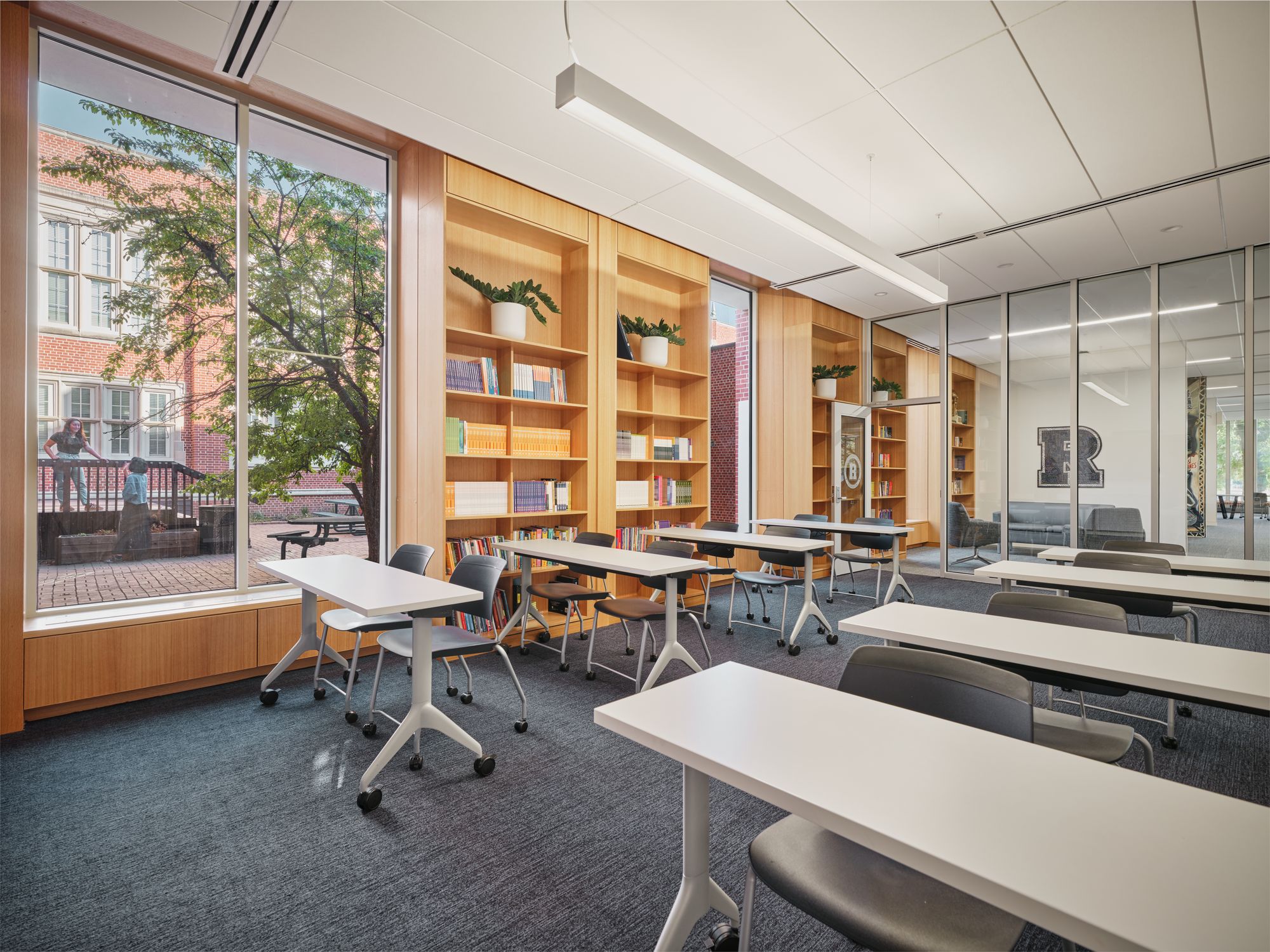Theodore Roosevelt High School Library - Education Snapshots