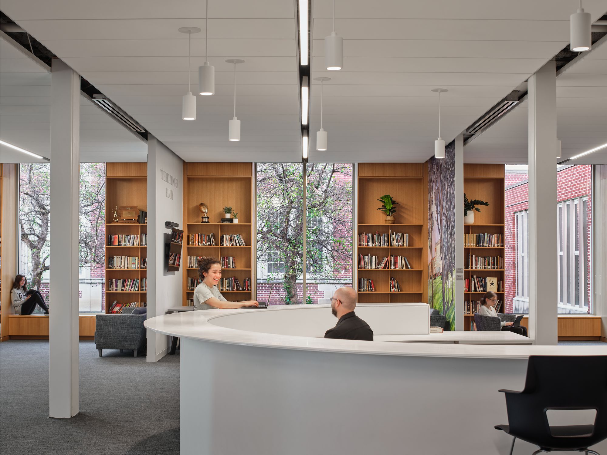 Theodore Roosevelt High School Library - Education Snapshots