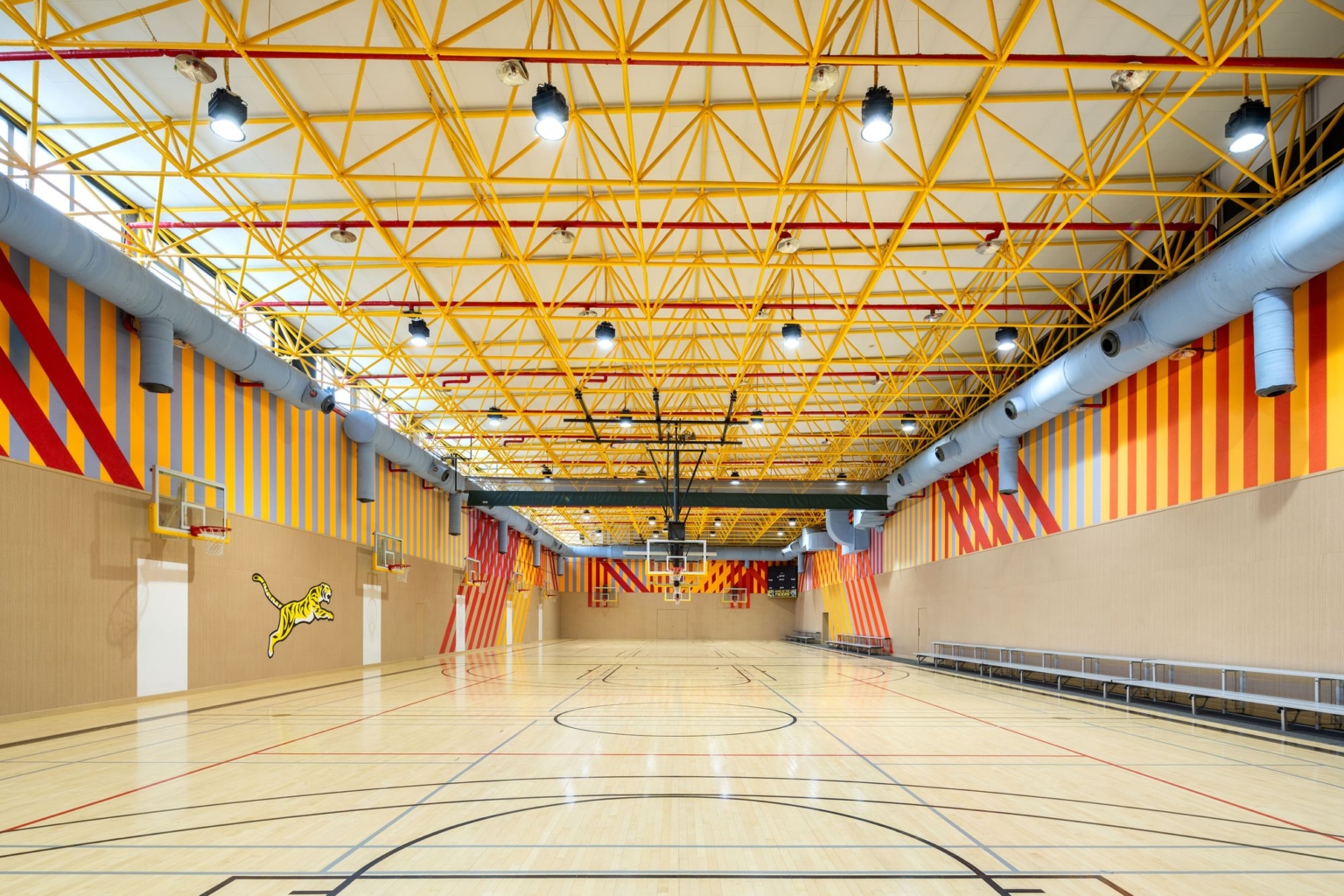 Western Academy of Beijing - High School Gym - Education Snapshots